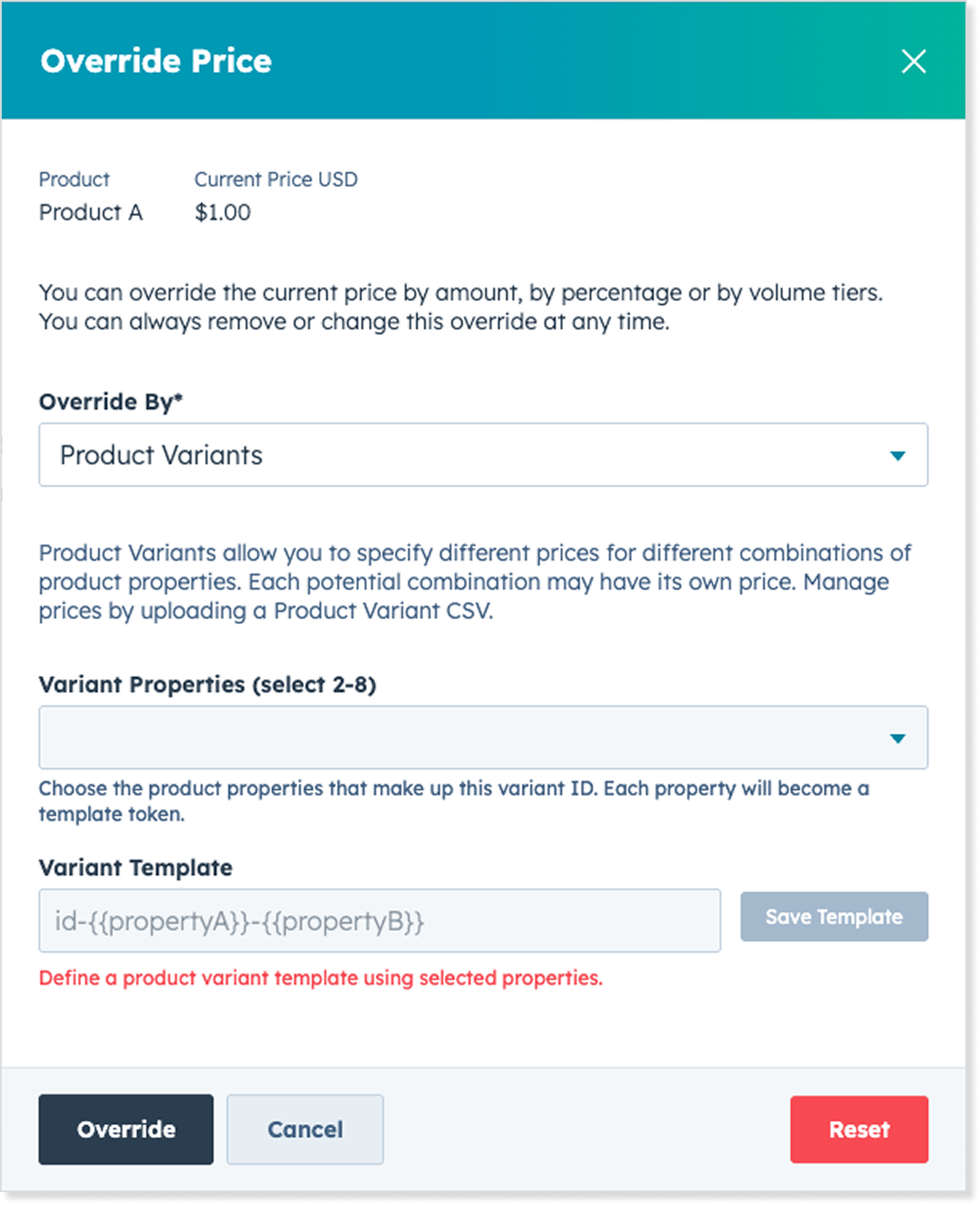 How to Set Up Product Variants
